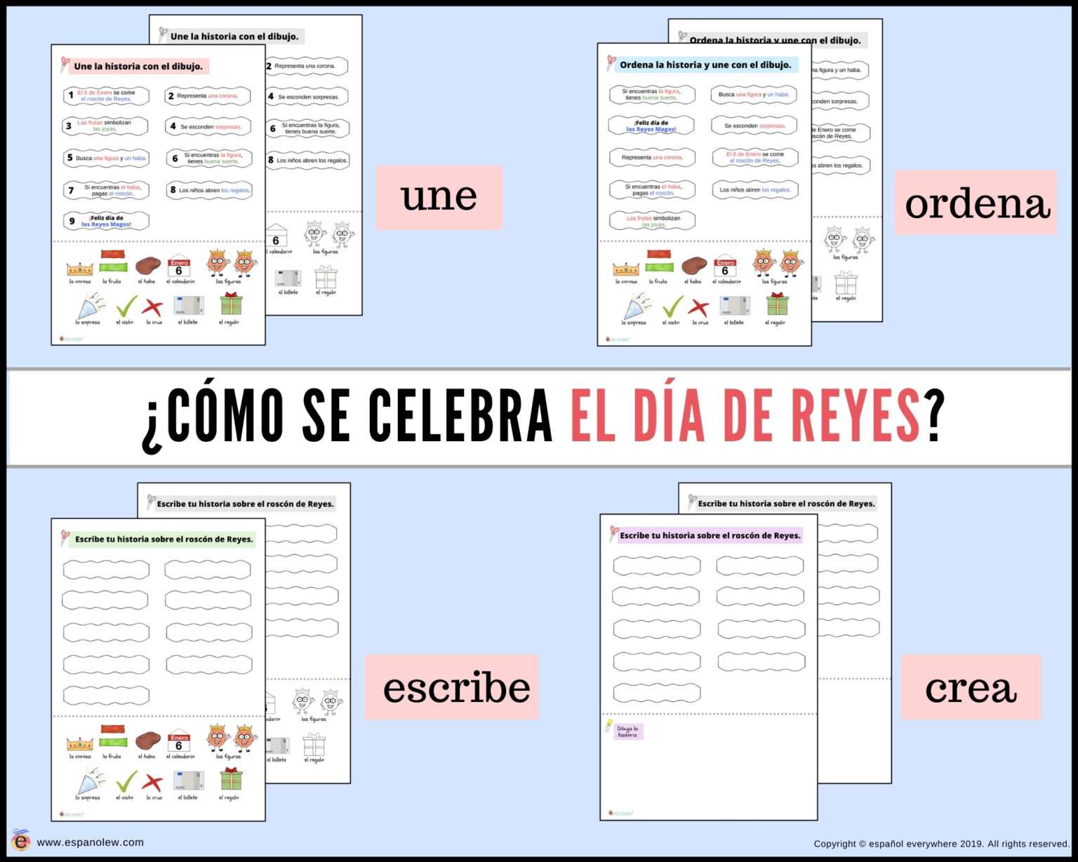 👑EL ROSCÓN DE REYES. Actividades y manualidades con niños para el Día ...