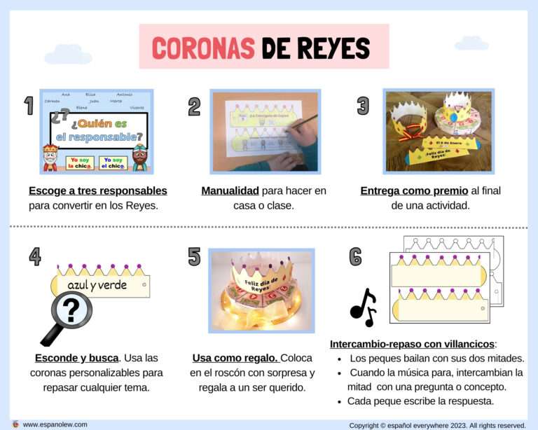 Actividades para el día de reyes. Actividades para niños el día de ...