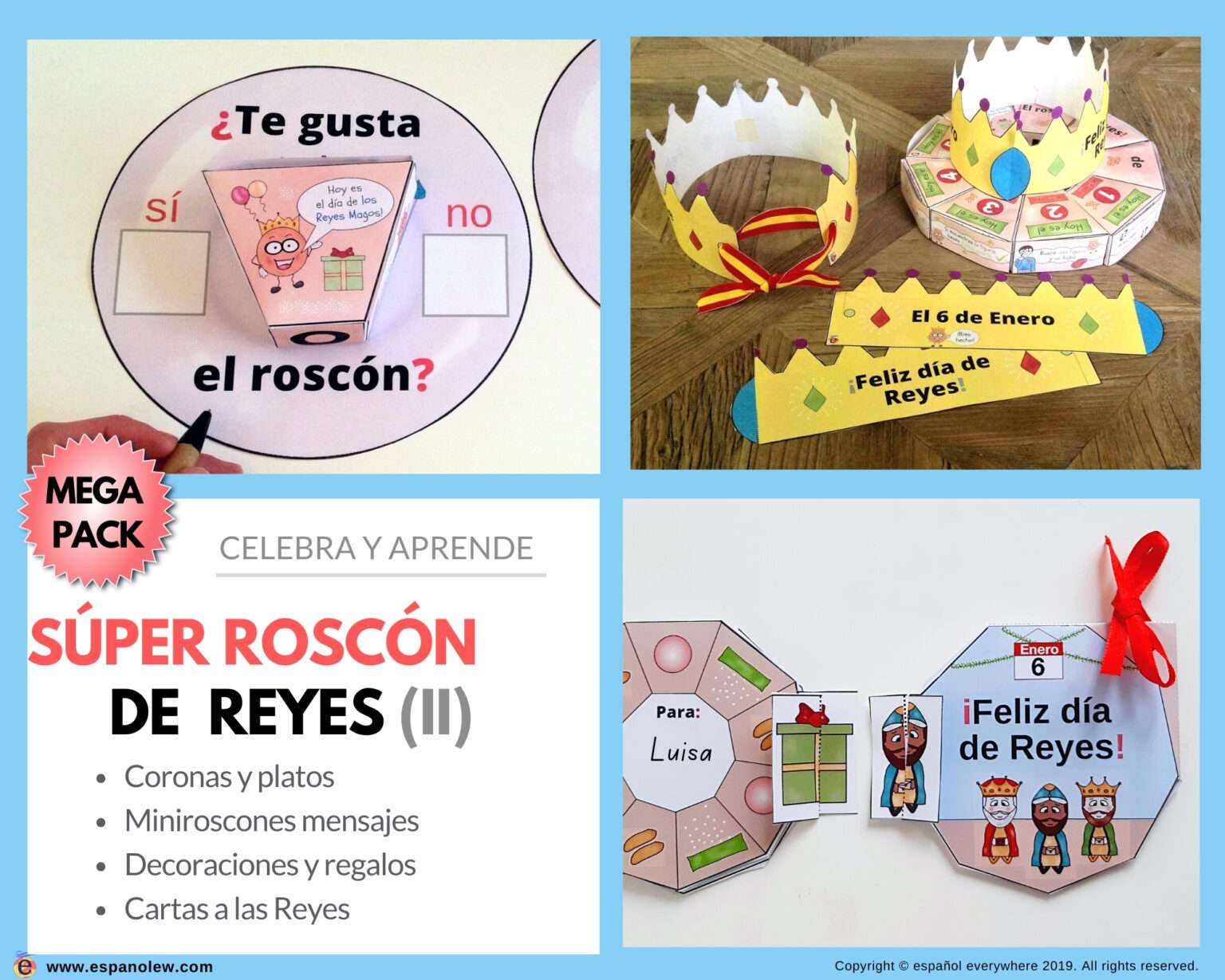 Cómo celebrar el día de reyes. Actividades para niños el día de reyes ...