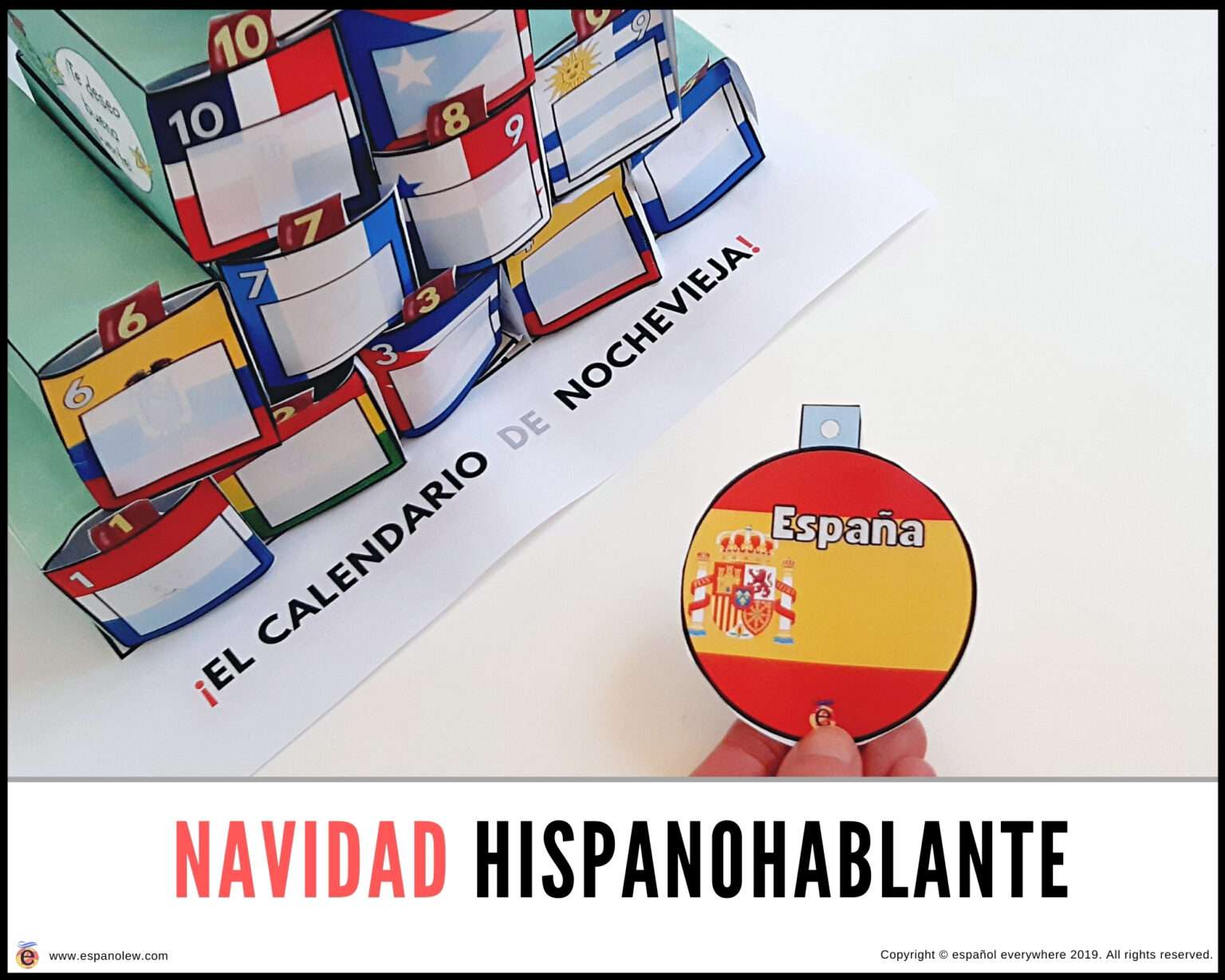 🍇 EL CALENDARIO DE NOCHEVIEJA- Actividades para Navidad con niños