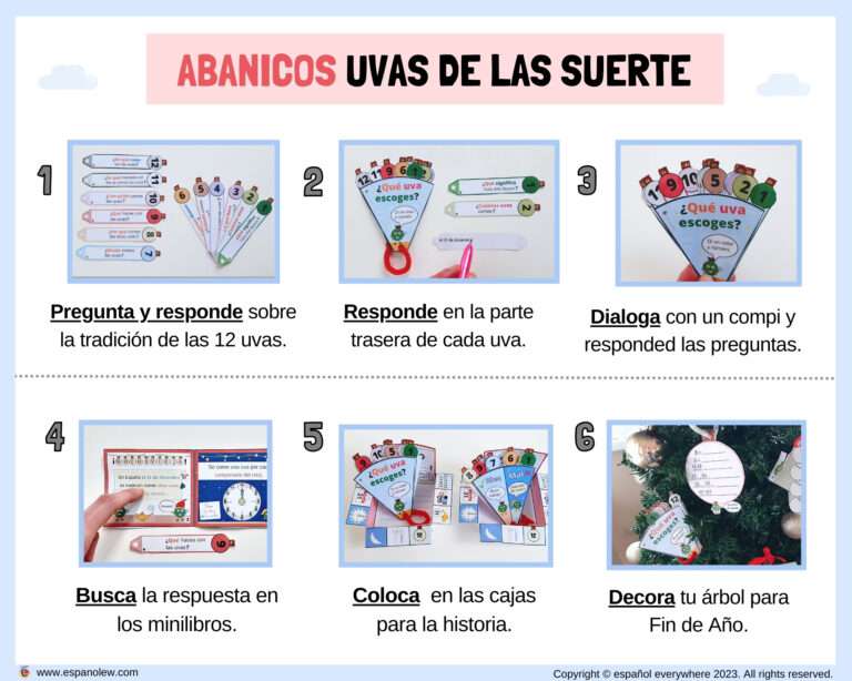 🍇12 UVAS DE LA SUERTE. Ideas para Nochevieja con niños