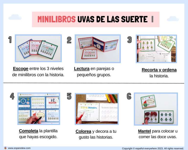 🍇12 UVAS DE LA SUERTE. Ideas para Nochevieja con niños