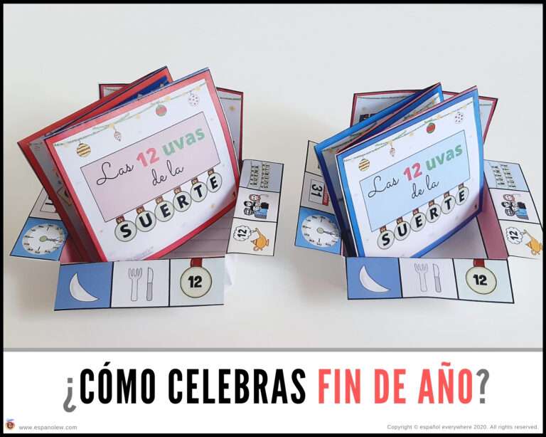 🍇12 UVAS DE LA SUERTE. Ideas para Nochevieja con niños