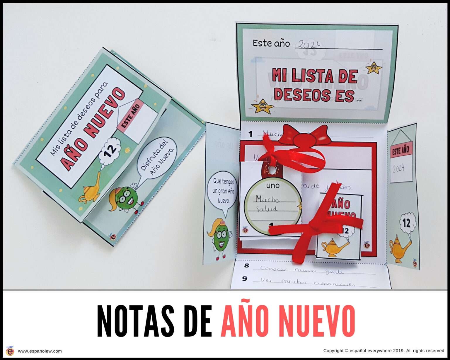 🎉 CAJAS DE LOS DESEOS- Juegos y manualidades para Nochevieja y Año Nuevo.