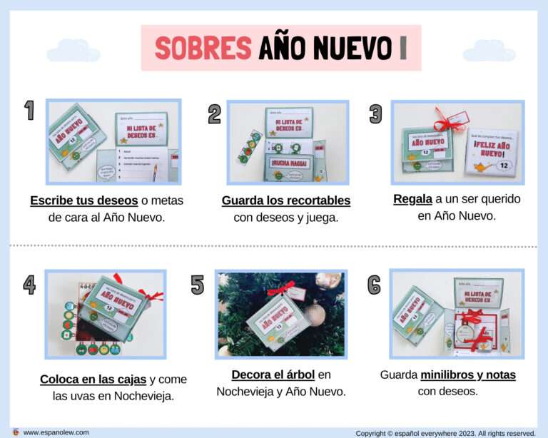 🎉 CAJAS DE LOS DESEOS- Juegos y manualidades para Nochevieja y Año Nuevo.