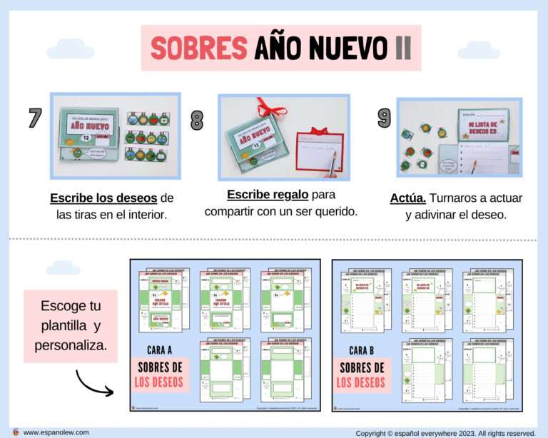 🎉 CAJAS DE LOS DESEOS- Juegos y manualidades para Nochevieja y Año Nuevo.