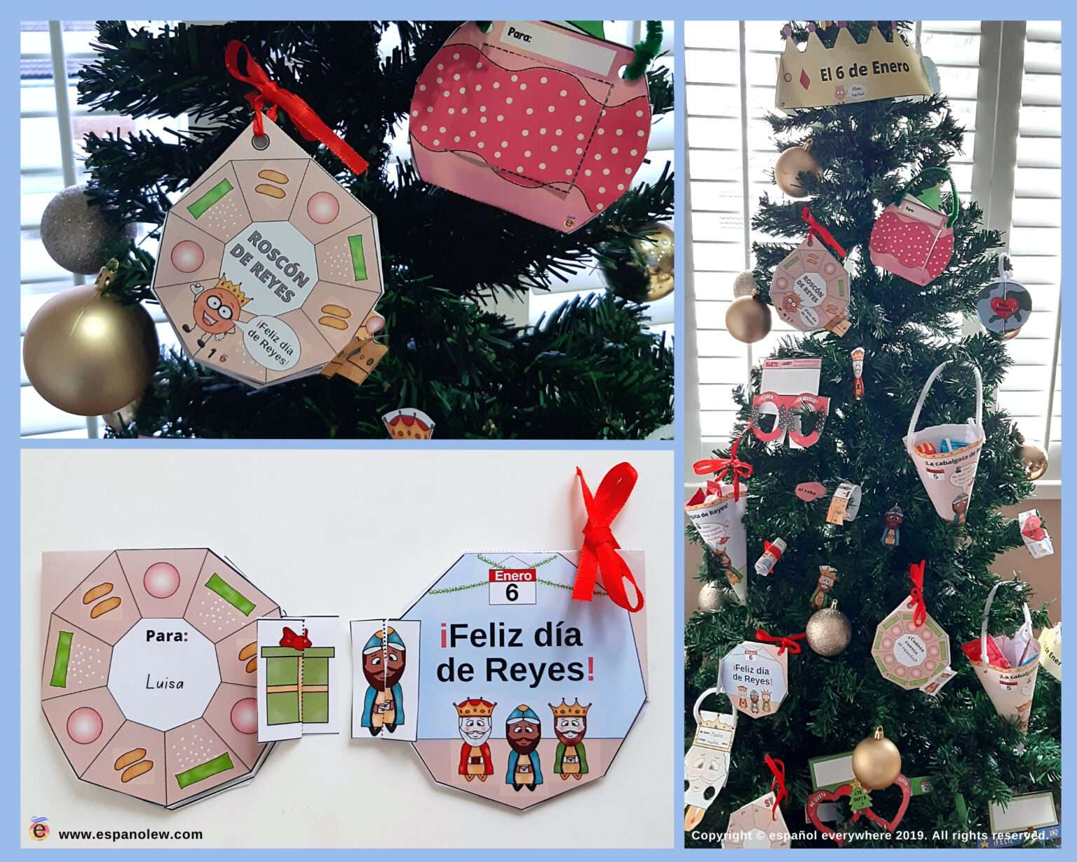 Manualidades para el día de reyes. Actividades para niños el día de ...