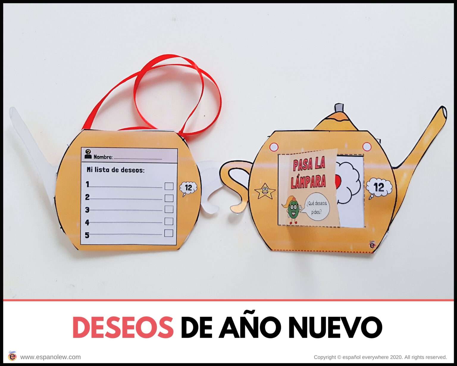 Juegos y manualidades para niños en Año Nuevo. Propósitos de Año Nuevo ...