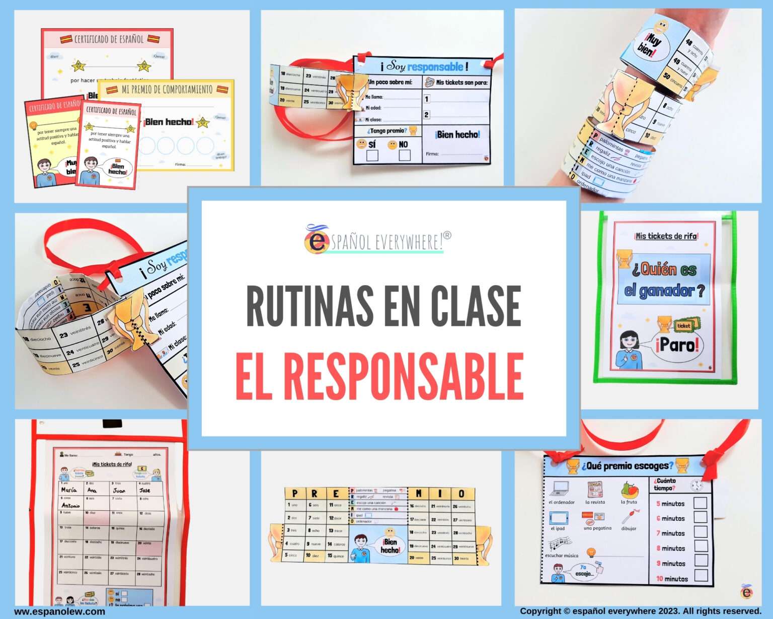 Rutinas para la clase de español. Ideas para la vuelta al cole. Cómo ...