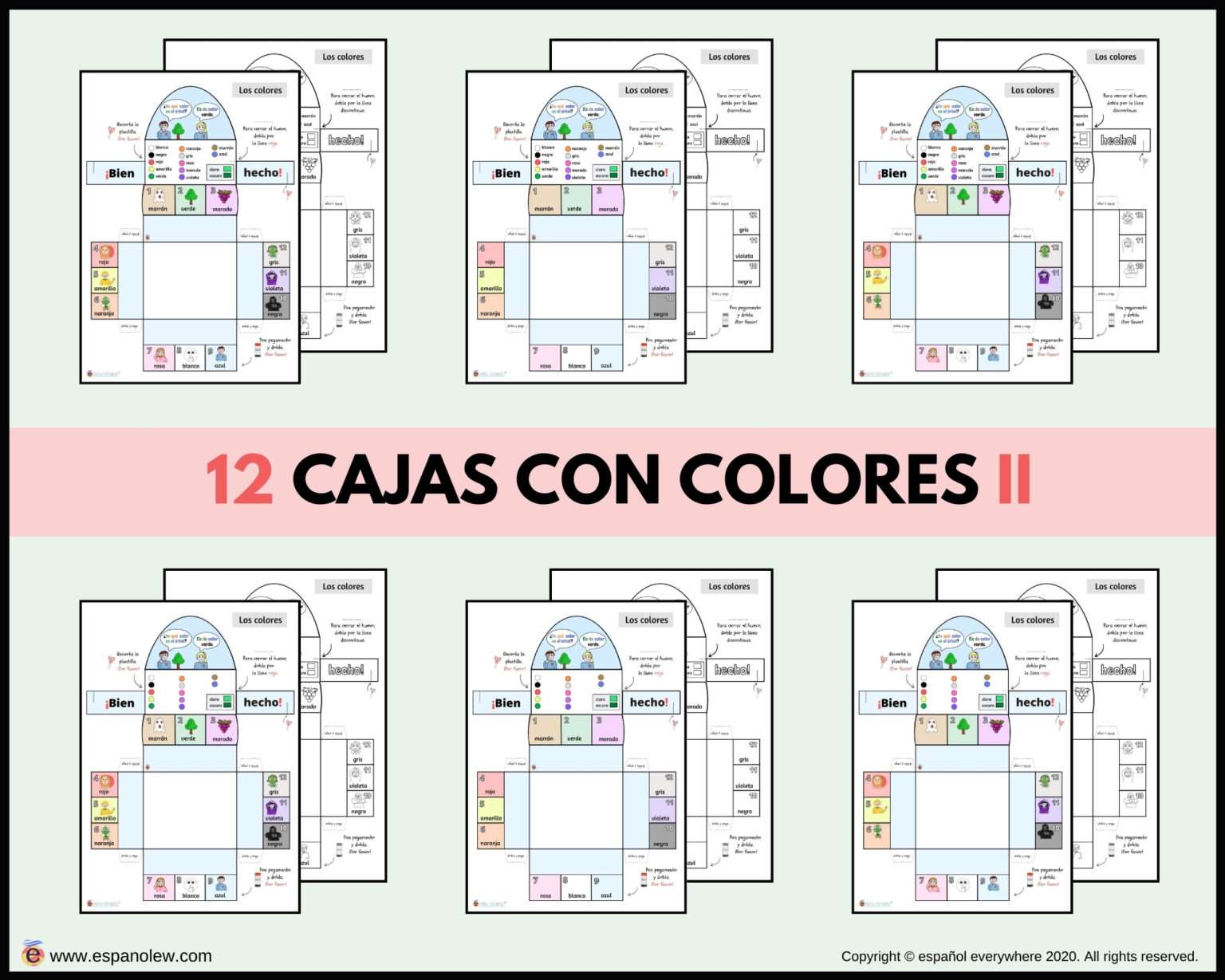 Actividades y juegos con colores. Cómo enseñar los colores a niños en ...