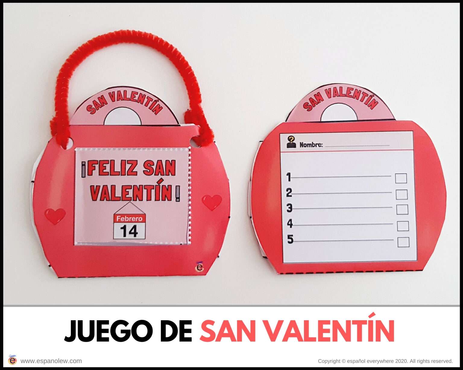 Actividades y juegos para celebrar San Valentín con niños en clase de ...
