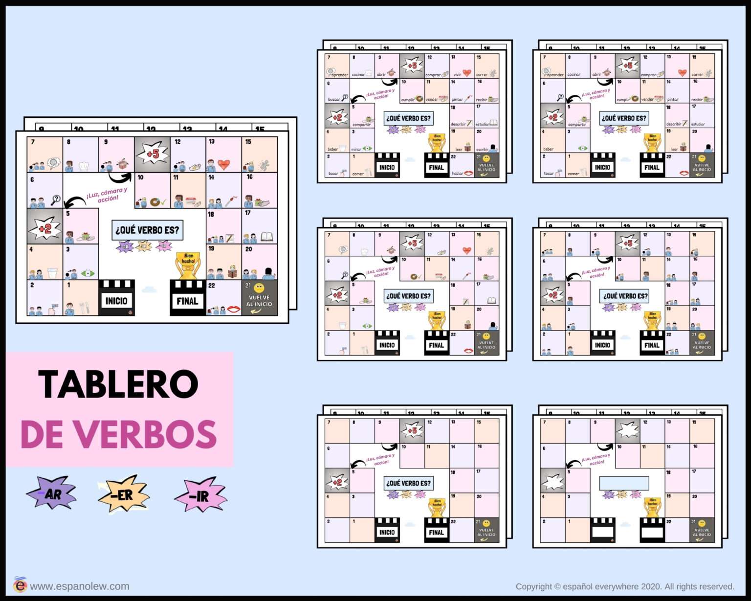 Fiesta de cine temática. Verbos y conjugación. Ideas para la vuelta al ...