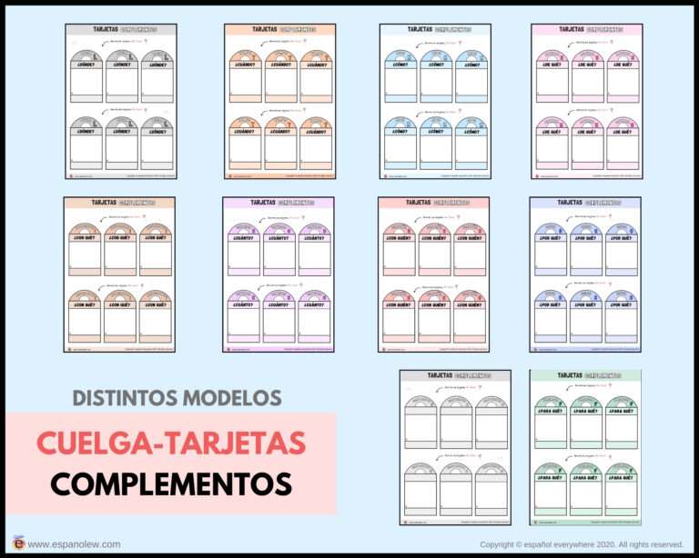 Tarjetas con partes de la oración. Cómo formar oraciones en clase de ...