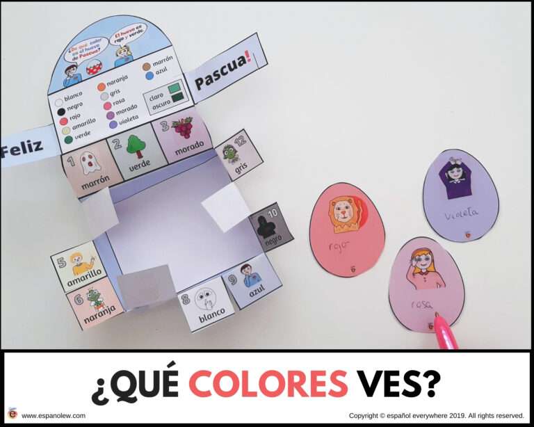 Actividades con colores. Juegos para Pascua con niños. Qué hacer en ...