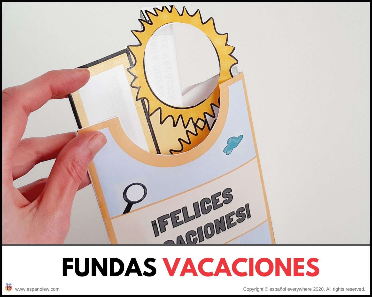 Actividades de final de curso. End of school year activities. Regalo ...