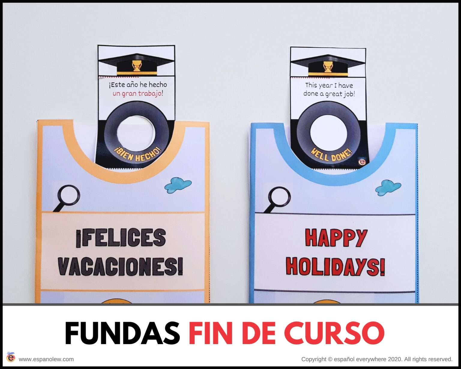 Actividades de final de curso. End of school year activities. Regalo ...