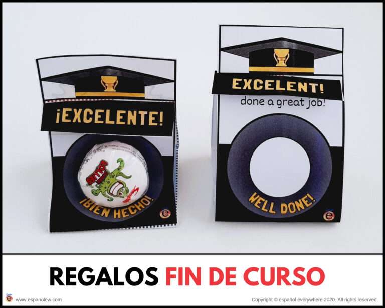 Actividades de final de curso. End of school year activities. Regalo ...