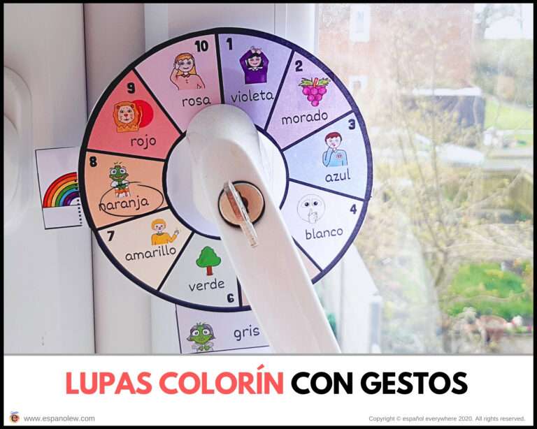 Actividades y vocabulario en la naturaleza para niños. Colores y ...