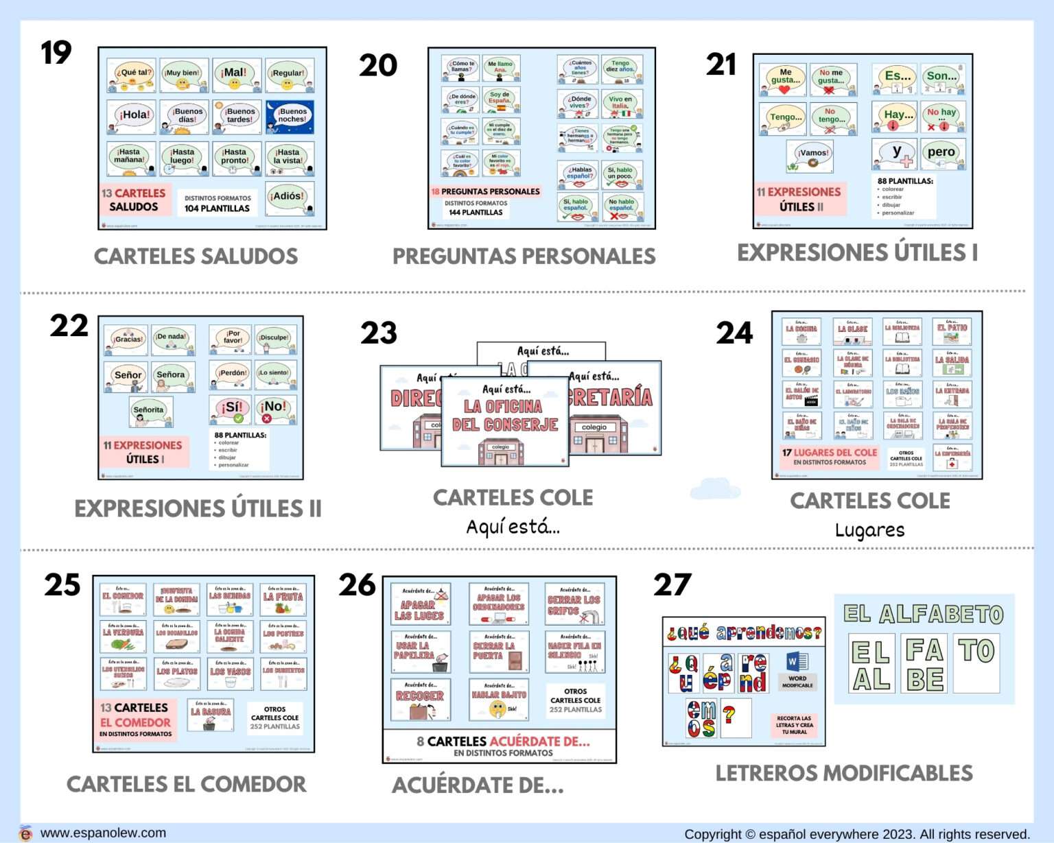 Carteles y etiquetas para la clase y el cole. Ideas para la vuelta al ...