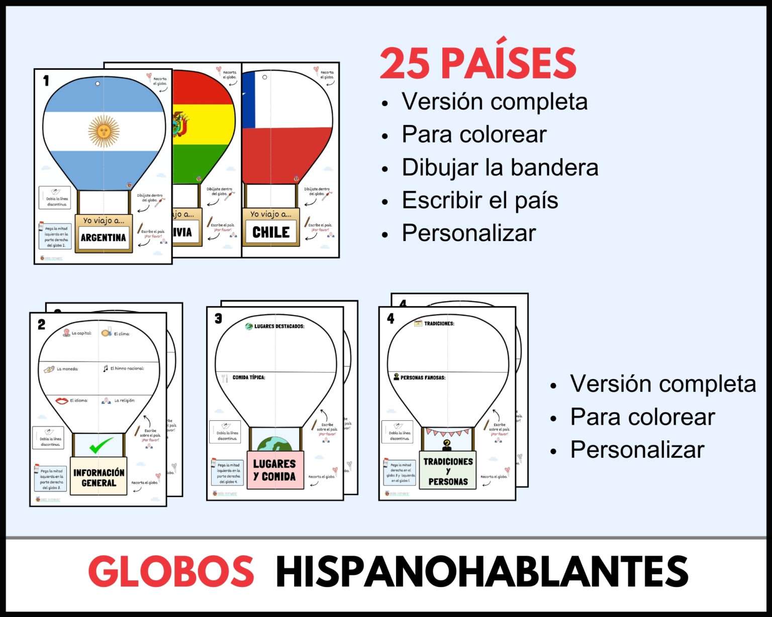🌎Cómo celebrar el MES DE LA HISPANIDAD. Hispanic Heritage Month ...