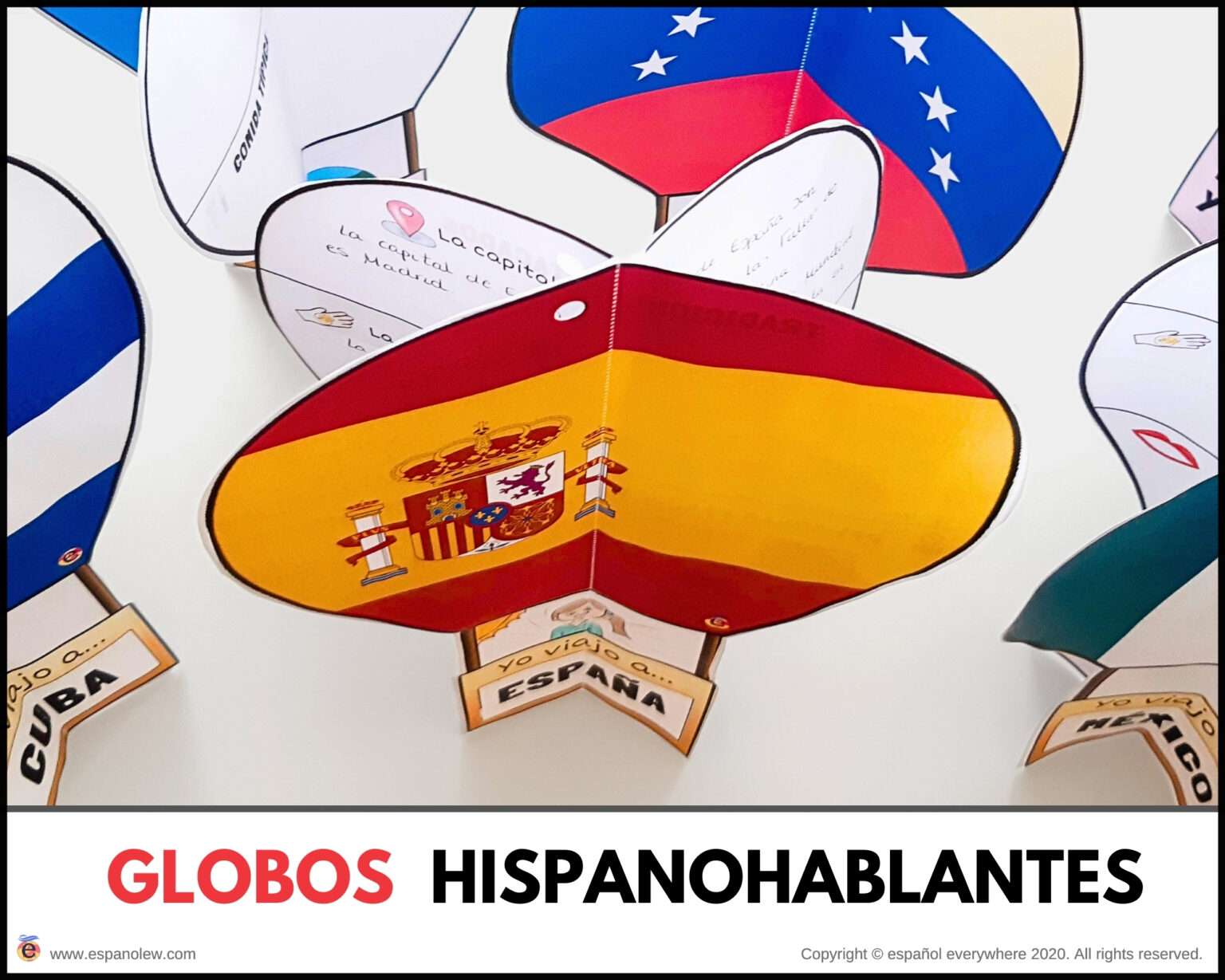 Mes de la Herencia Hispana. Países de habla hispana. Actividades y ...