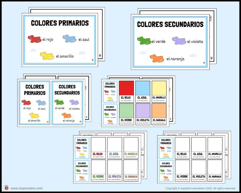 Actividades y juegos con colores. Cómo enseñar los colores a niños en ...