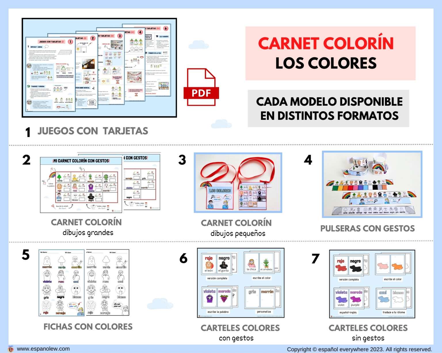 Actividades y juegos con colores. Cómo enseñar los colores a niños en ...