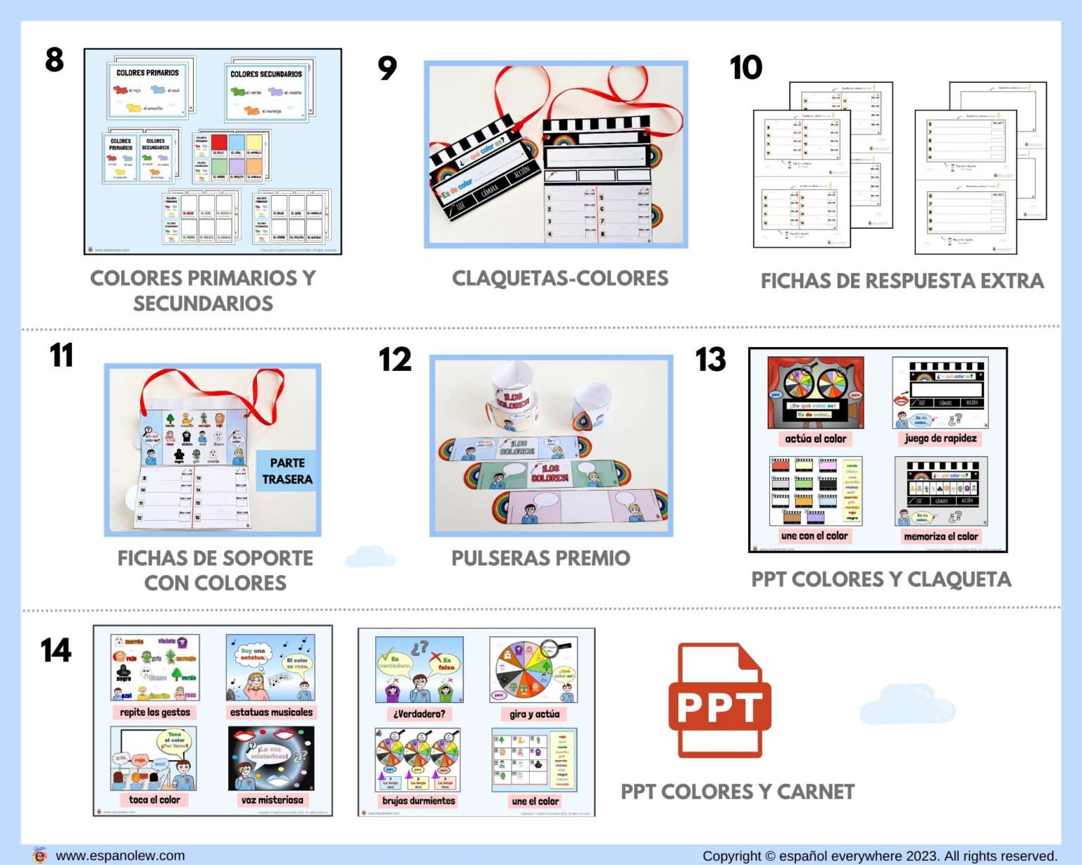 Actividades y juegos con colores. Cómo enseñar los colores a niños en ...