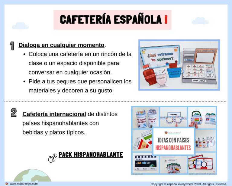 💻Cafetería española- Vocabulario, precios, expresión oral y ...