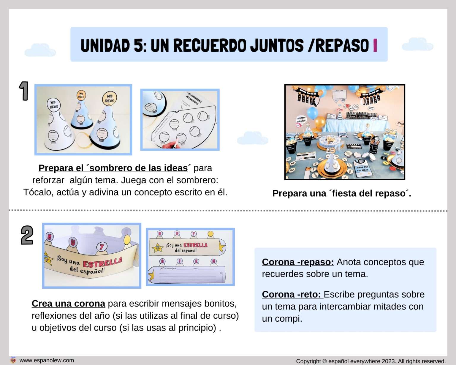 Actividades para las primeras semanas de clase. Ideas para la vuelta al ...