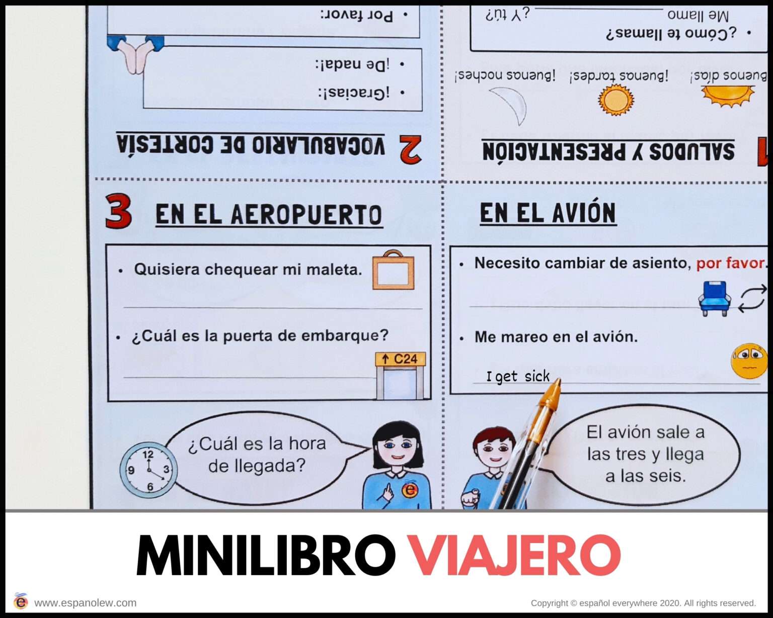 Guía básica de conversación español para viajar. Español de ...