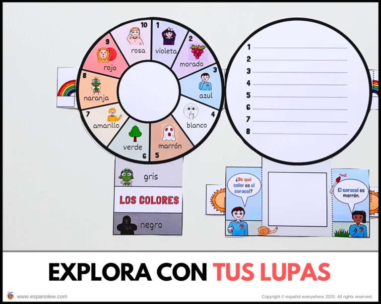 Juegos con colores. Actividades para las primeras semanas de clase ...
