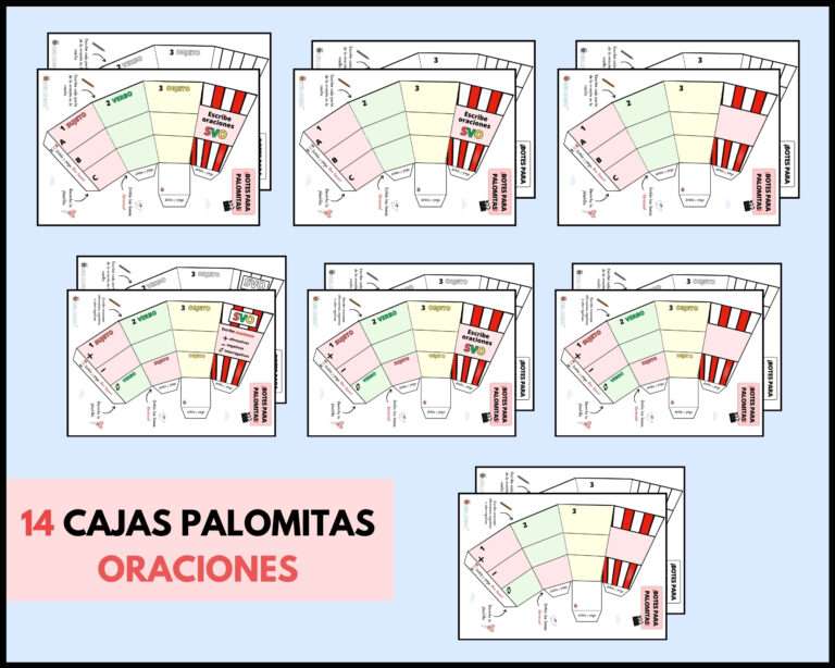 Juegos y actividades para crear oraciones. Las partes de la oración ...