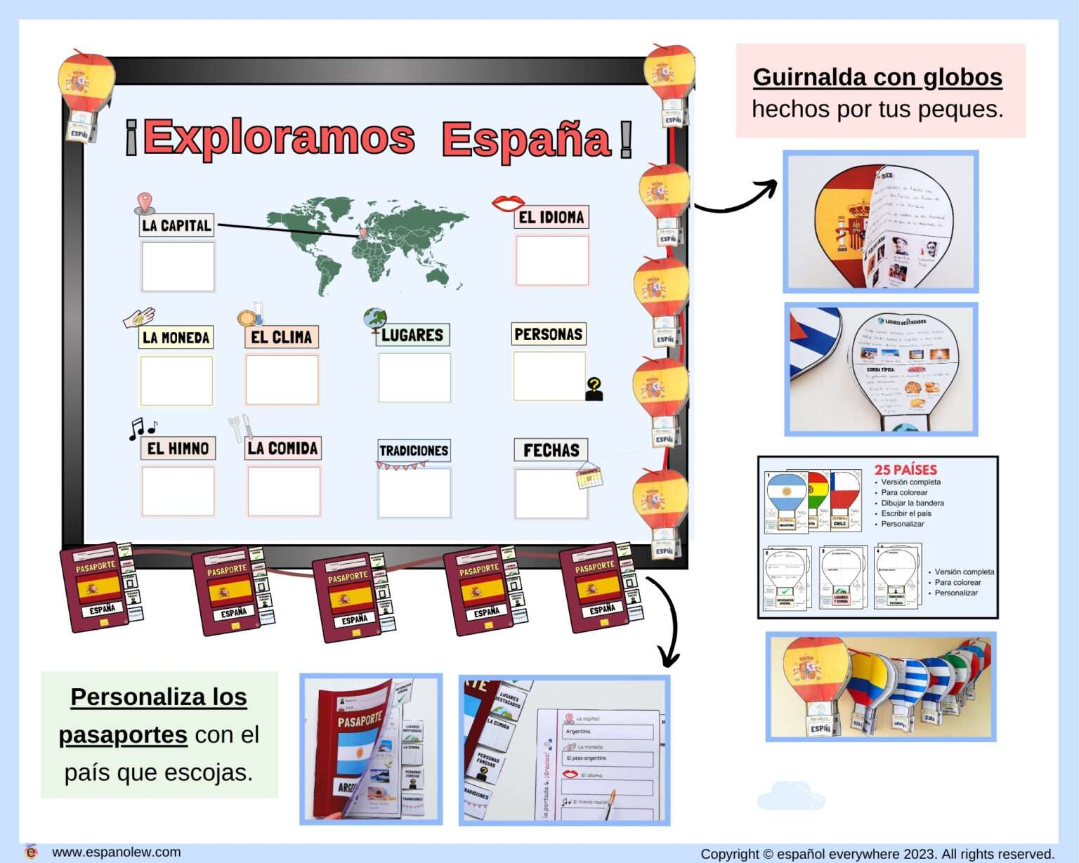 🌎Cómo celebrar el MES DE LA HISPANIDAD. Hispanic Heritage Month ...