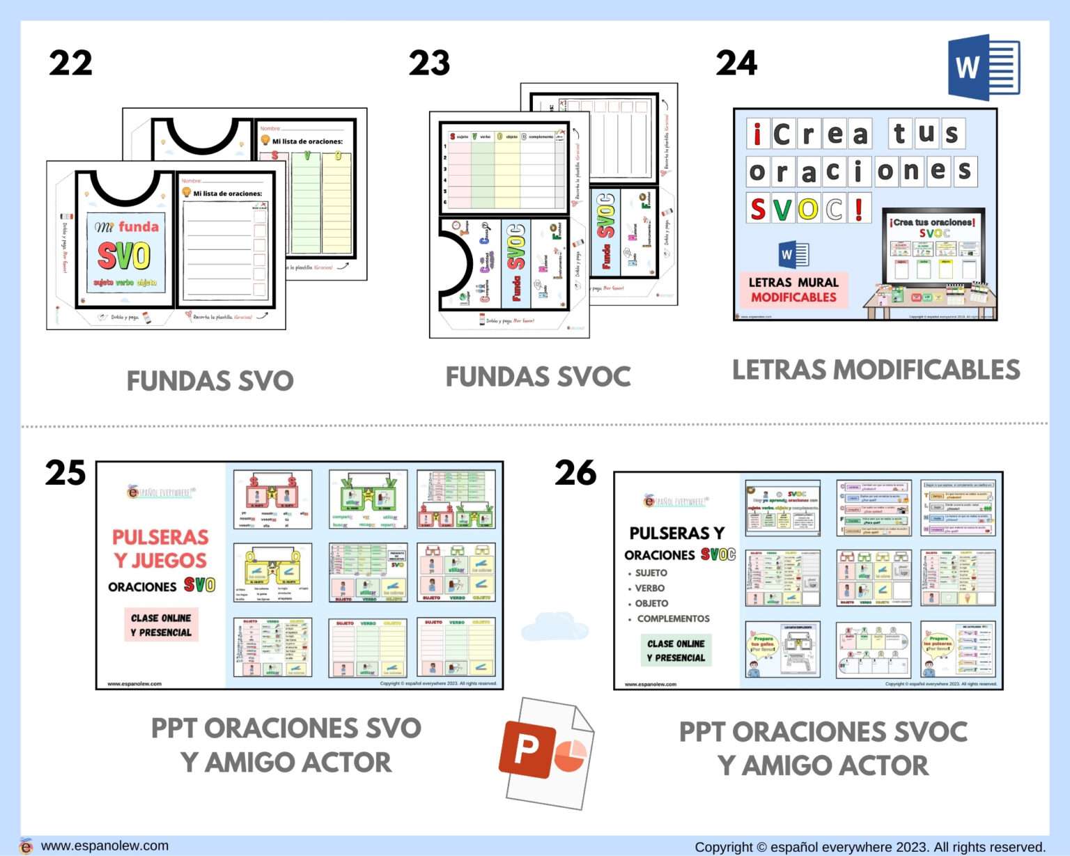 Partes de la oración. Cómo enseñar a formar oraciones a niños. Aprendo ...