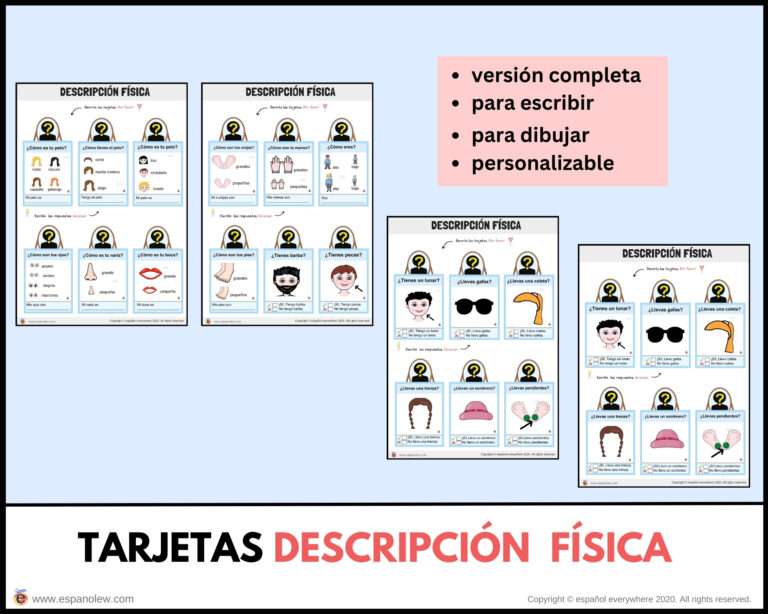Cómo se hace una descripción física de una persona. La descripción ...