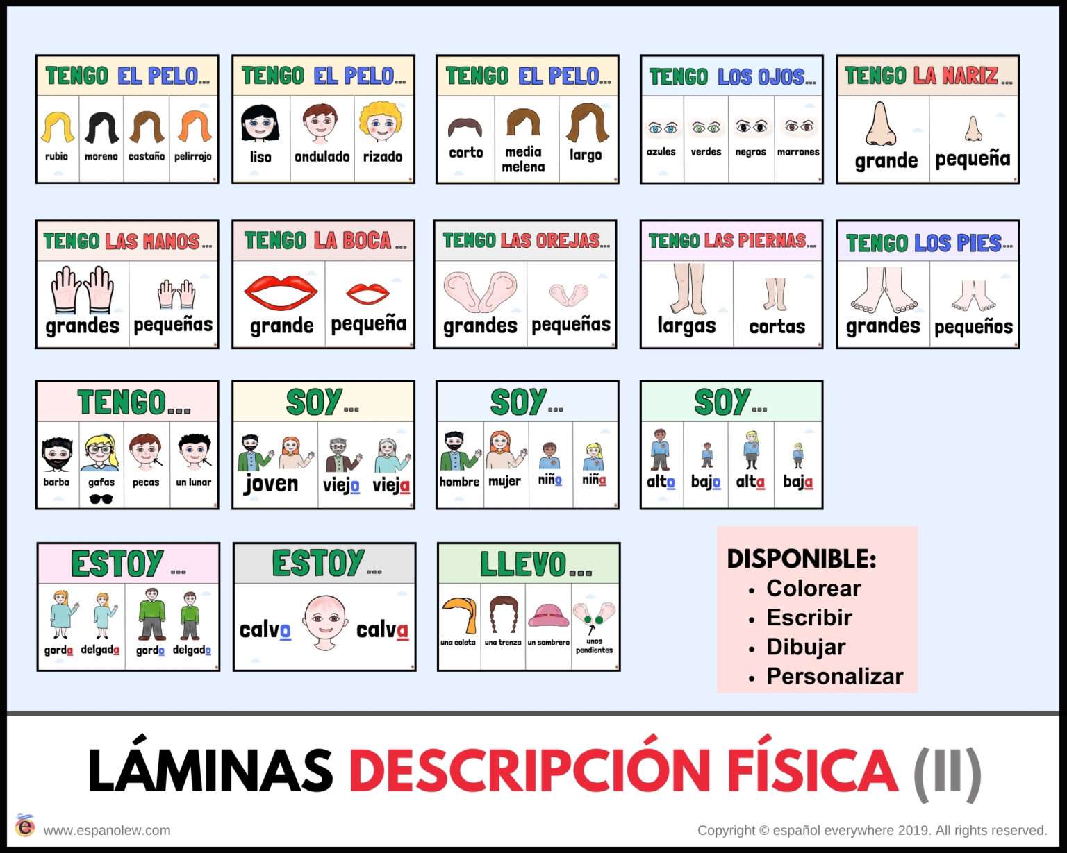 Cómo se hace una descripción física de una persona. La descripción ...