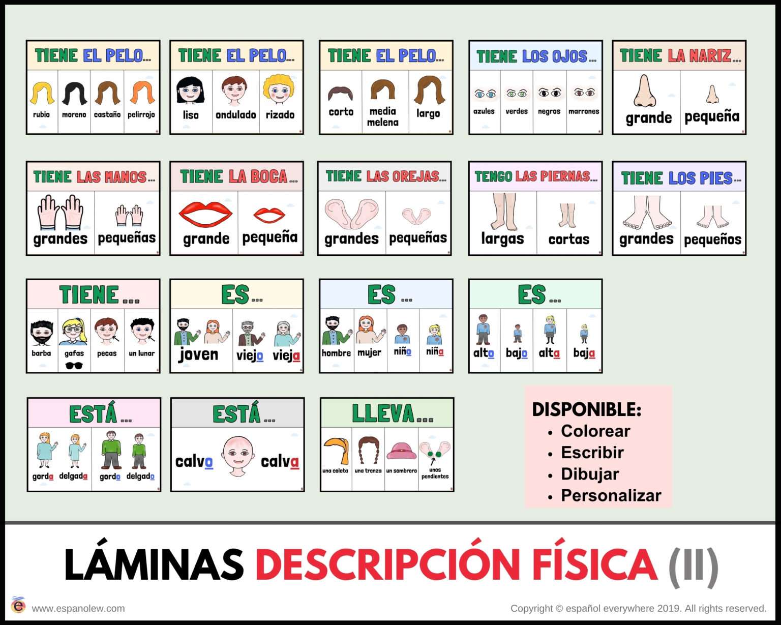 Cómo se hace una descripción física de una persona. La descripción ...