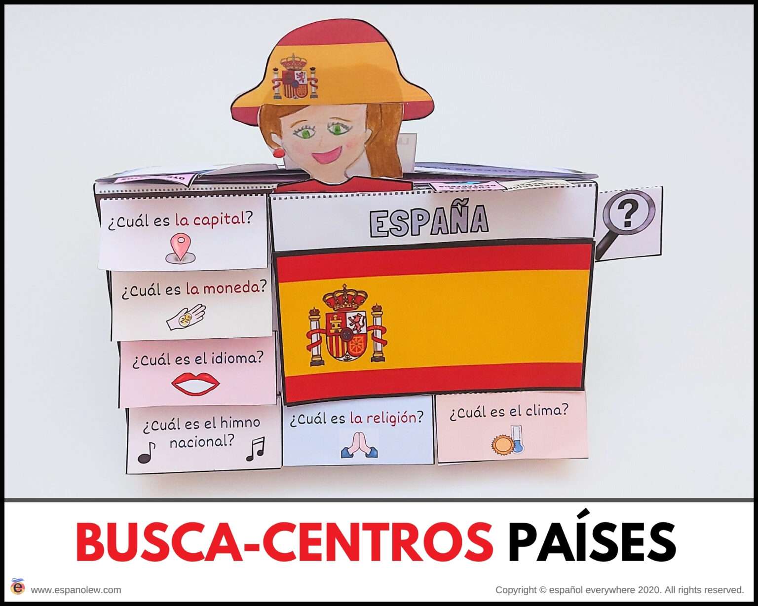 💻 ´BUSCA-JOYAS´- Explora culturas. Países HABLA HISPANA Y DEL MUNDO ...