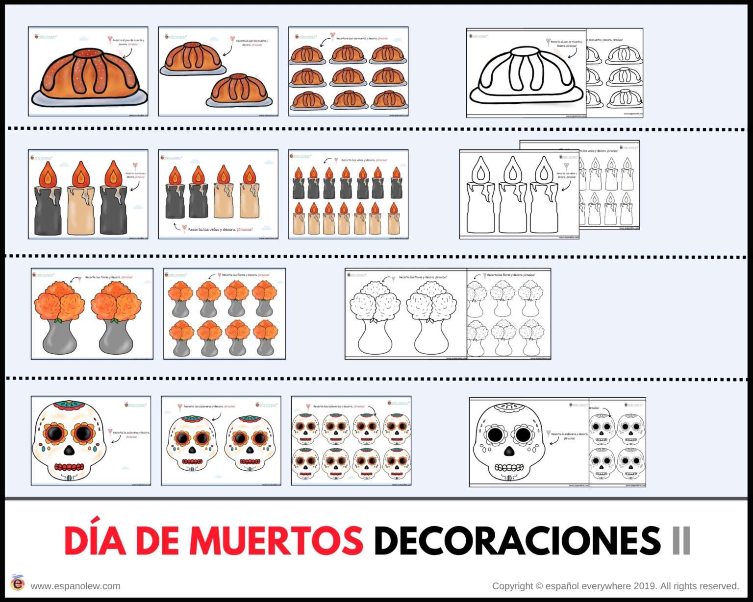 Actividades y juegos Día de Muertos con niños. Cómo enseñar el Día de ...