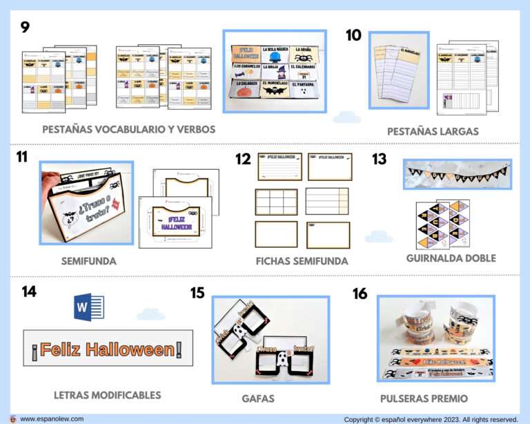 💻 ´Centros de Halloween 3 en 1´(I)- Aprende, decora y juega. – español ...