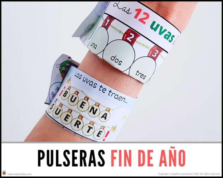 🍇12 UVAS DE LA SUERTE. Ideas para Nochevieja con niños