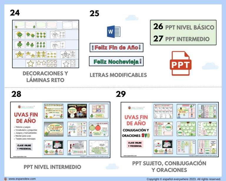 🍇12 UVAS DE LA SUERTE. Ideas para Nochevieja con niños