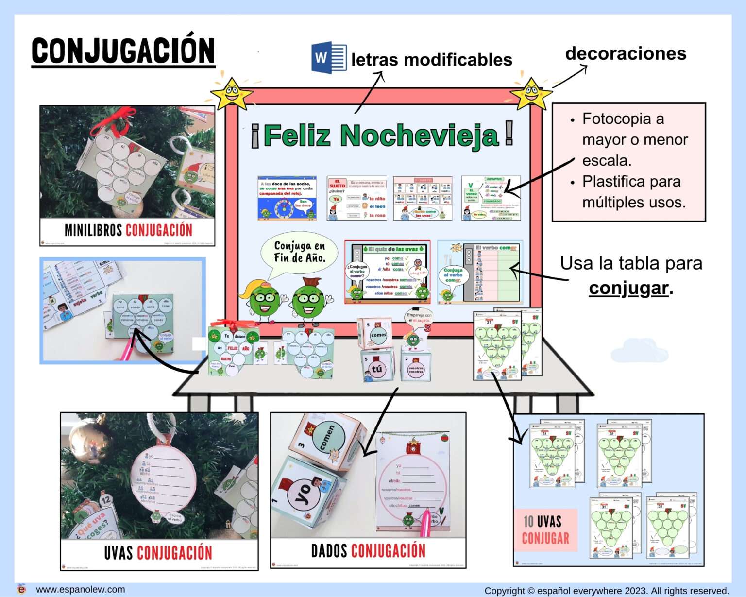 🍇12 UVAS DE LA SUERTE. Ideas para Nochevieja con niños