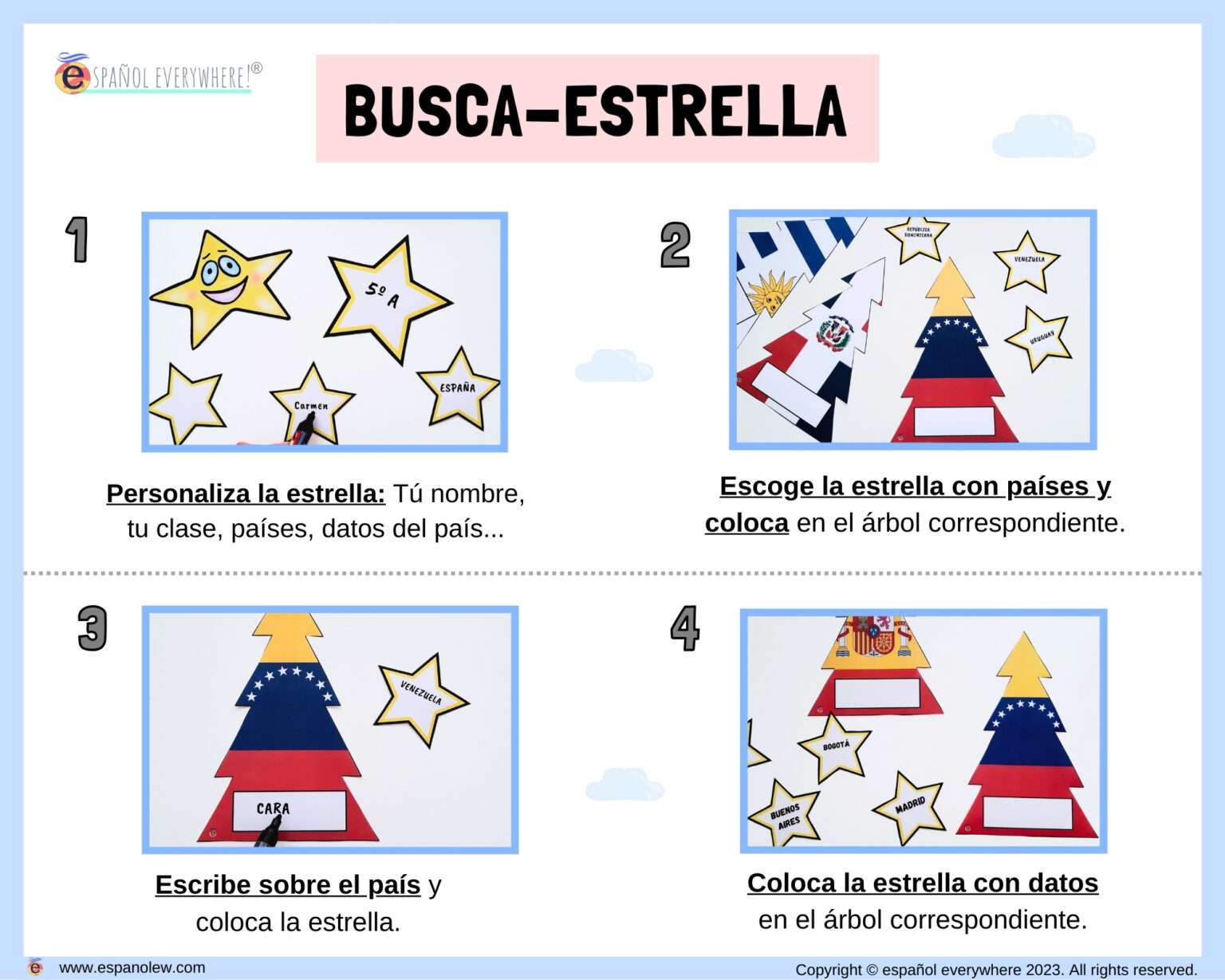 💻´Busca-países de Navidad´- Celebra Navidad y explora países HABLA ...