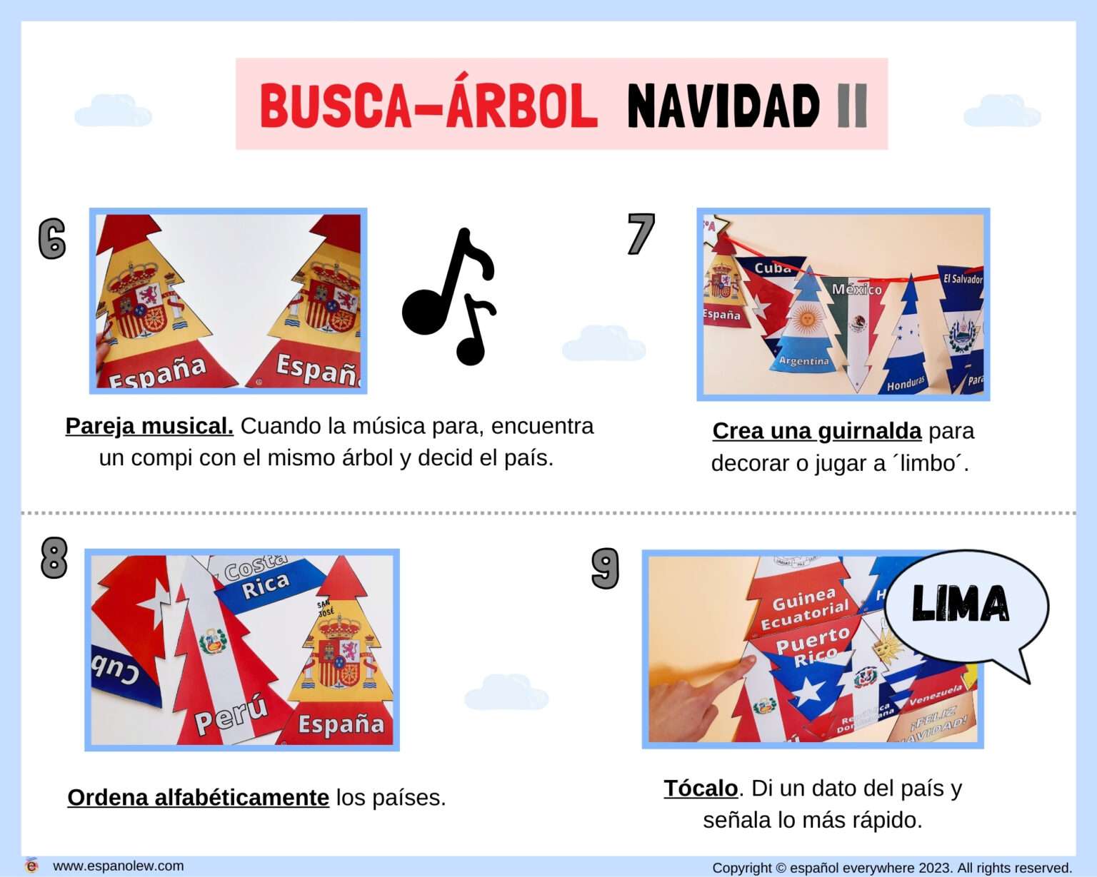 💻´Busca-países de Navidad´- Celebra Navidad y explora países HABLA ...