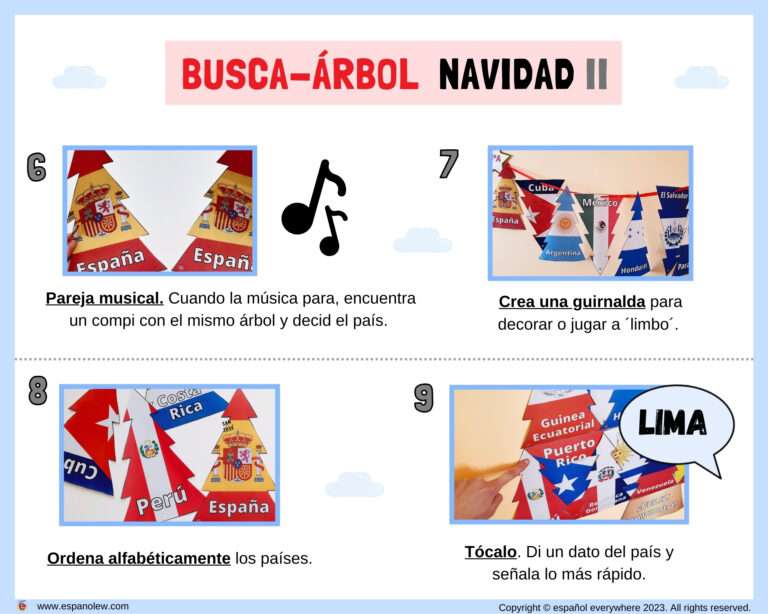 💻´Busca-países de Navidad´- Celebra Navidad y explora países HABLA ...