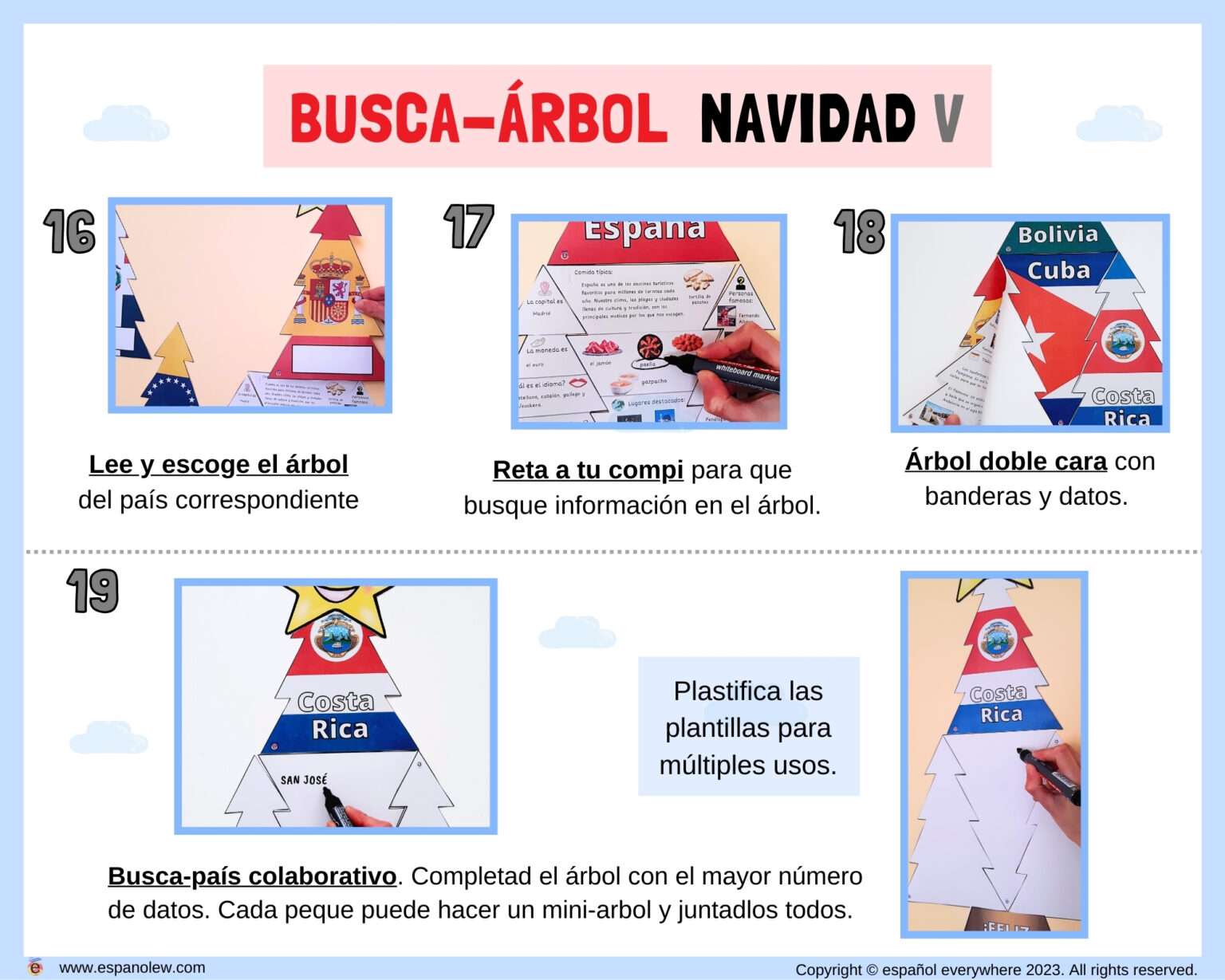 💻´Busca-países de Navidad´- Celebra Navidad y explora países HABLA ...