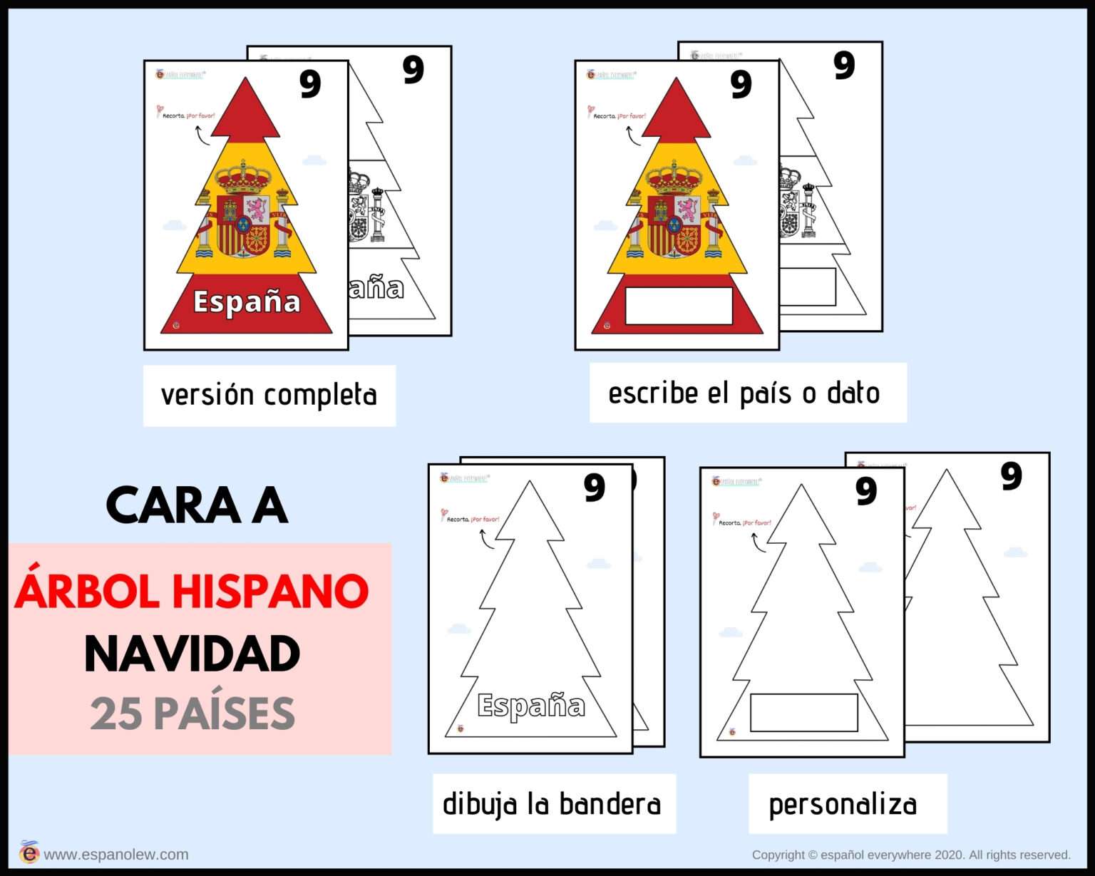 💻´Busca-países de Navidad´- Celebra Navidad y explora países HABLA ...