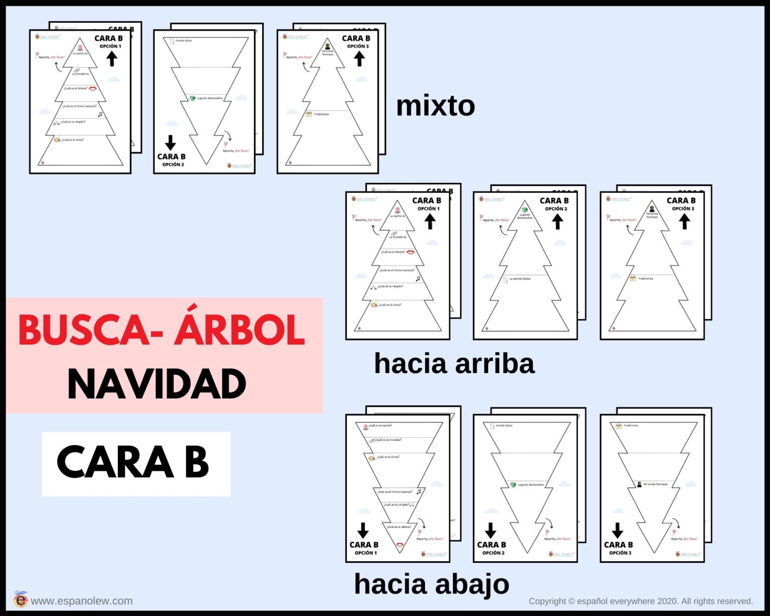💻´Busca-países de Navidad´- Celebra Navidad y explora países HABLA ...